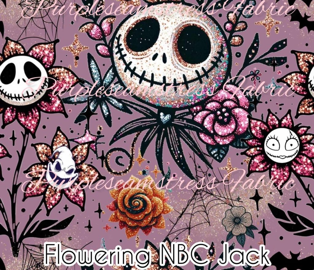 Flowering NBC Jack – Fabric – Purpleseamstress Fabric
