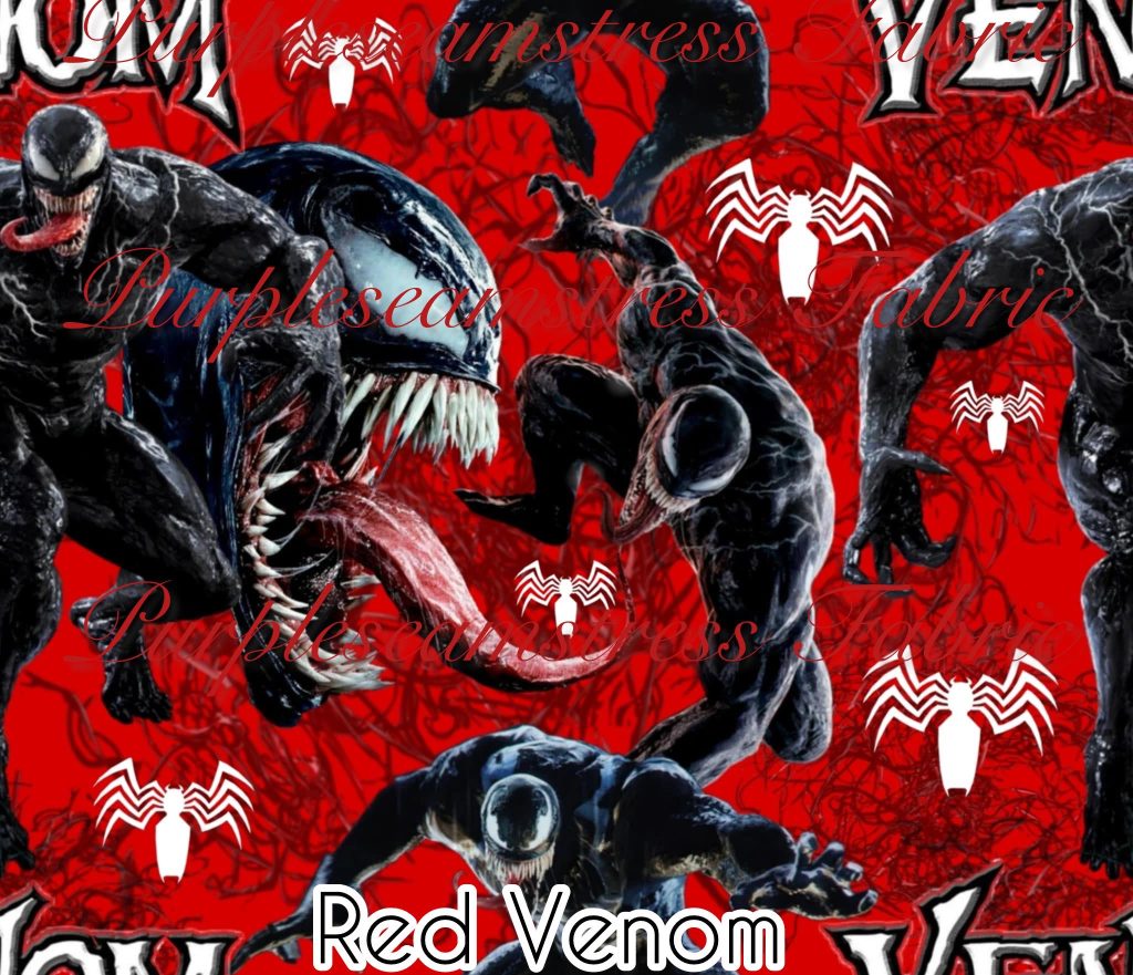 Red Venom – Purpleseamstress Fabric
