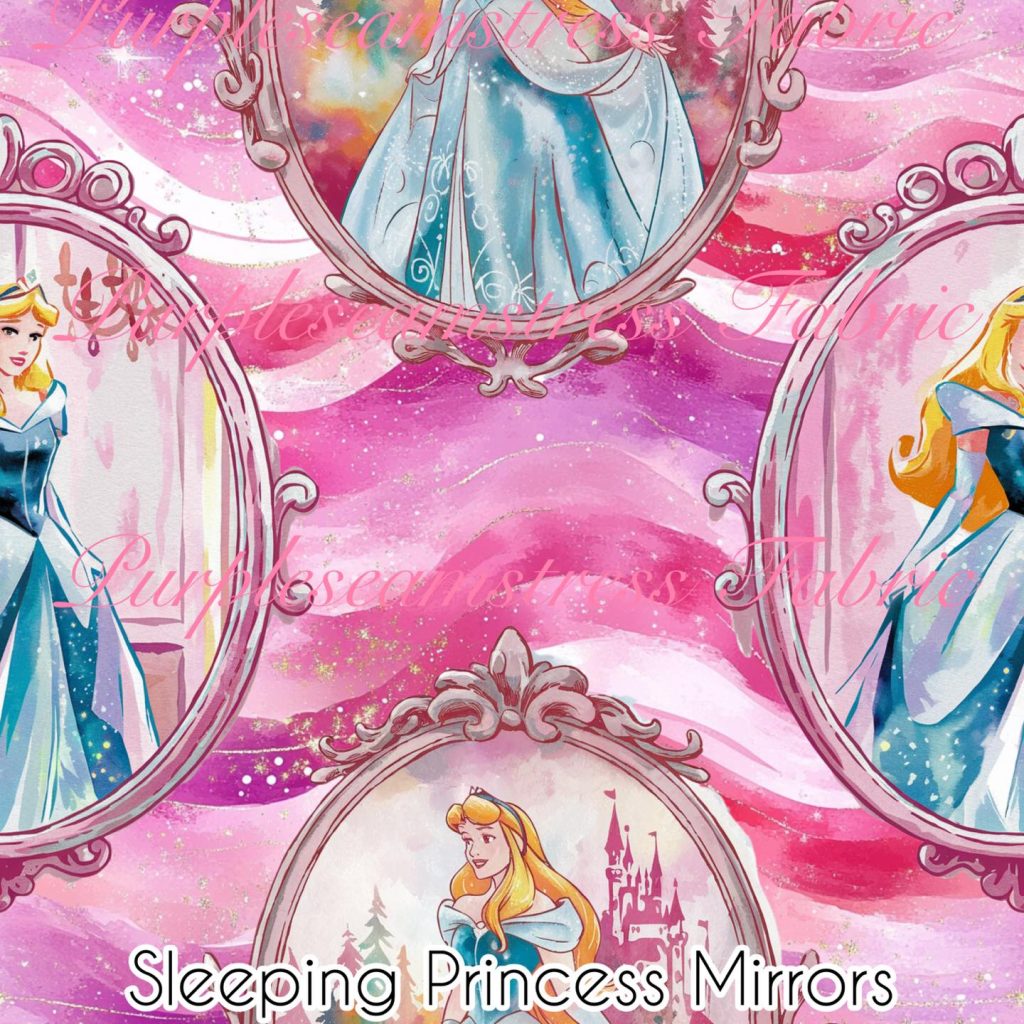 Sleeping Princess Mirrors – Purpleseamstress Fabric
