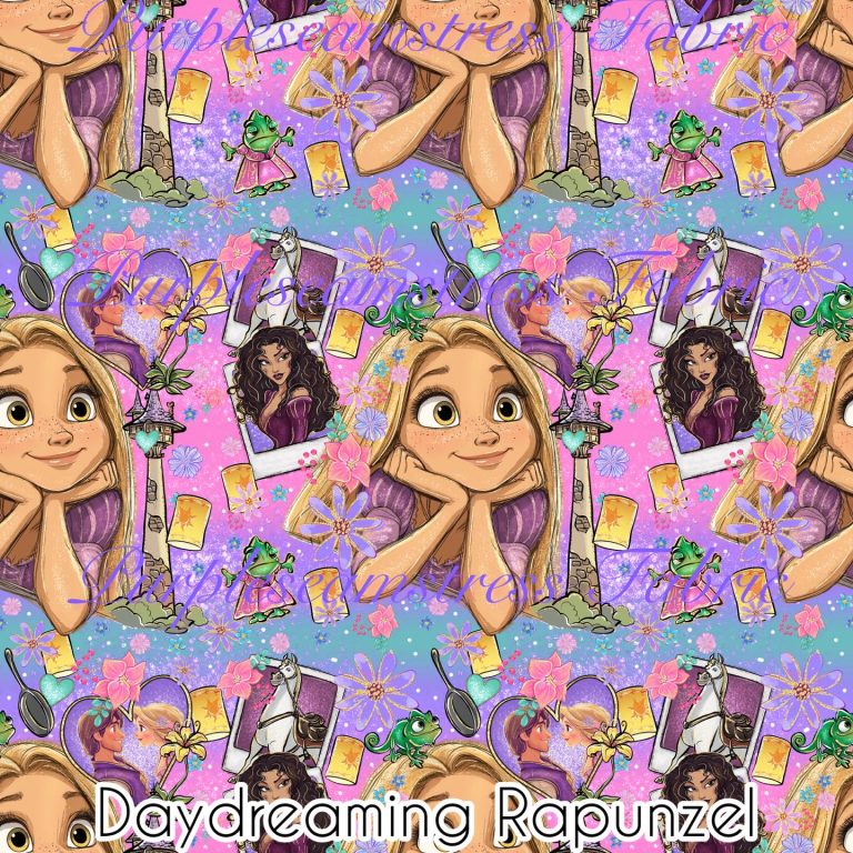 Daydreaming Rapunzel – Purpleseamstress Fabric