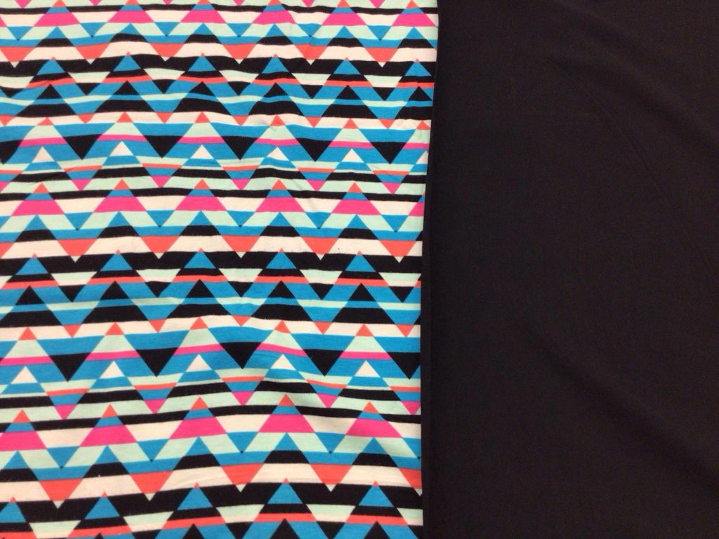 Colorful Geometric Chevron BUNDLE – Fabric – Purpleseamstress Fabric