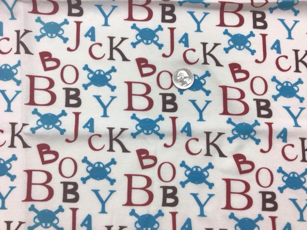 Monkey Jack Cotton Jersey – Fabric – Purpleseamstress Fabric