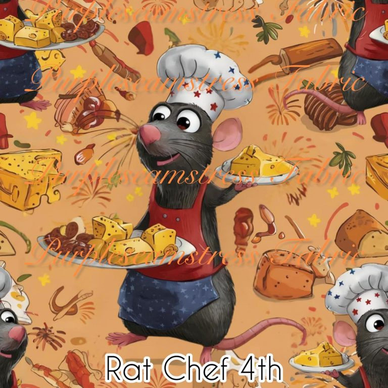 Rat Chef 4th – Purpleseamstress Fabric