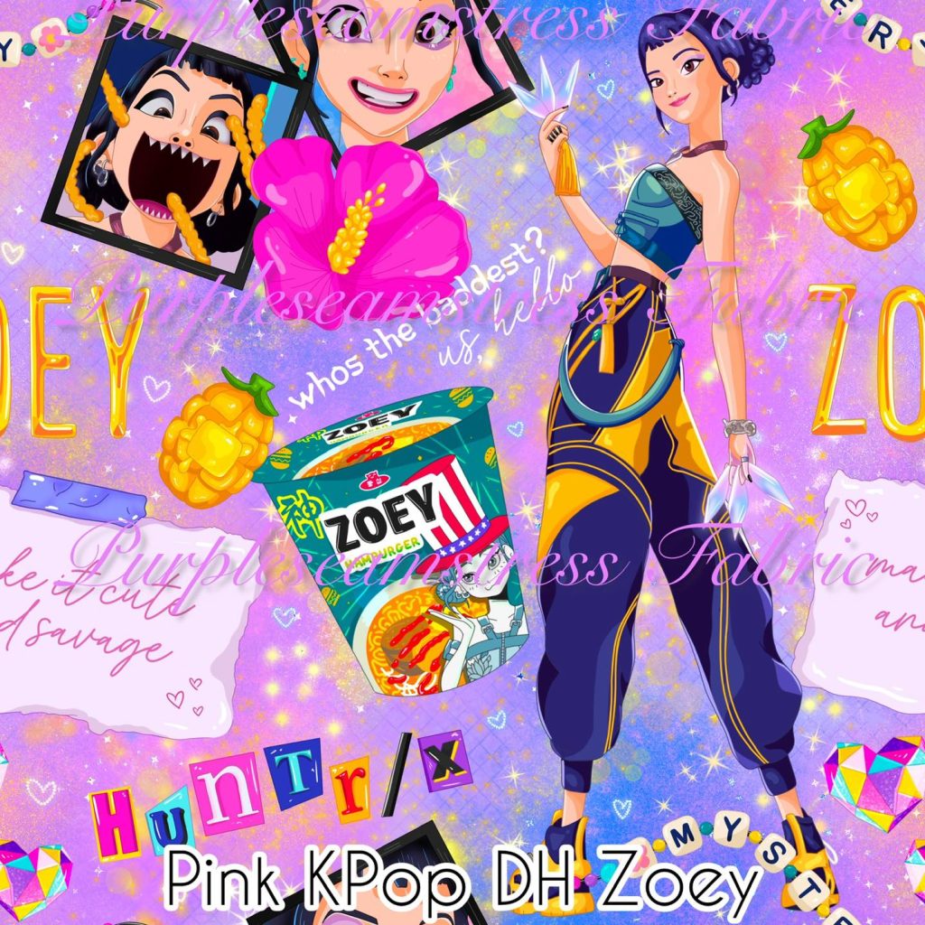 Pink Kpop DH Zoey – Fabric – Purpleseamstress Fabric