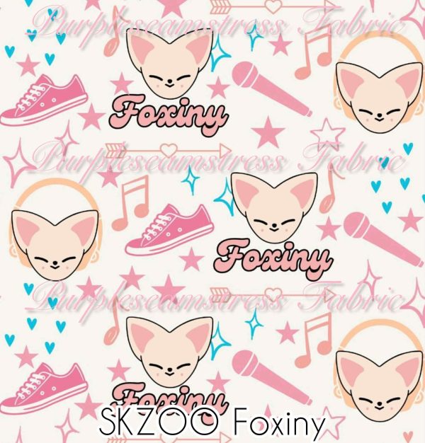 SKZOO Foxiny – Fabric – Purpleseamstress Fabric