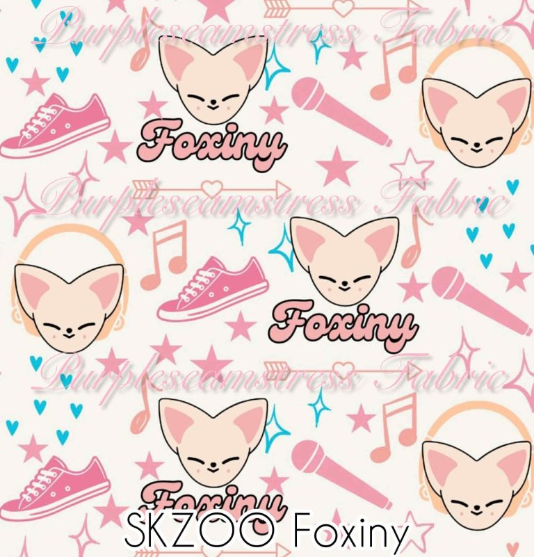 SKZOO Foxiny – Fabric – Purpleseamstress Fabric
