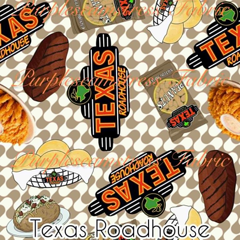 Texas Roadhouse – Fabric – Purpleseamstress Fabric